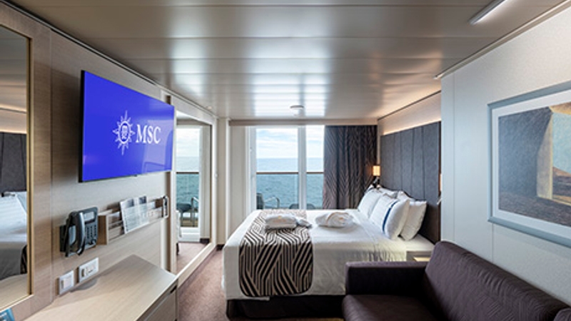My Kind of Cruise | MSC World Asia | MSC | Cabins | balcony | Deluxe ...