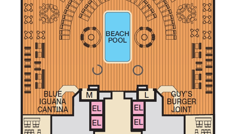 My Kind of Cruise | Carnival Panorama | Carnival | Deck plans | Deck 10 ...
