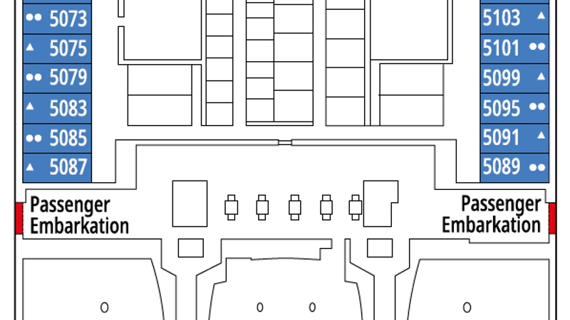 My Kind of Cruise | MSC World America | MSC | Deck plans | DECK 05