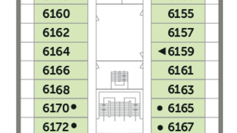 My Kind of Cruise | Borealis | Fred Olsen | Deck plans | Highland Deck 6