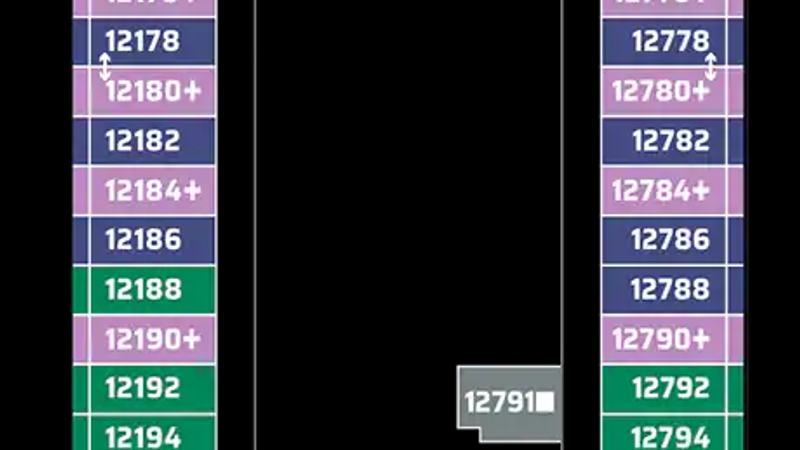 My Kind of Cruise | Norwegian Viva | NCL | Deck plans | Deck 12