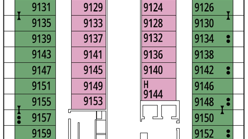 My Kind of Cruise | MSC Seashore | MSC | Deck plans | Deck 9