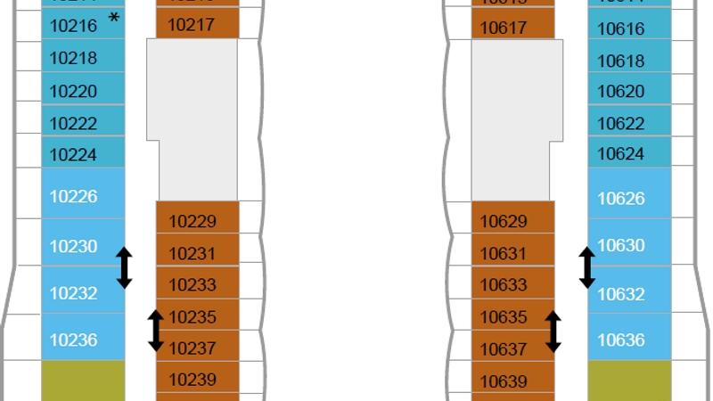My Kind of Cruise | Allure of the Seas | Royal Caribbean | Deck plans ...