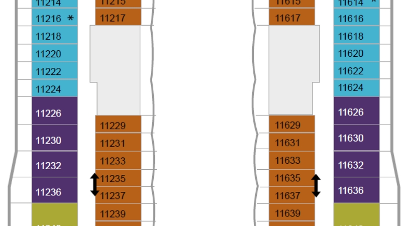 My Kind of Cruise | Allure of the Seas | Royal Caribbean | Deck plans ...